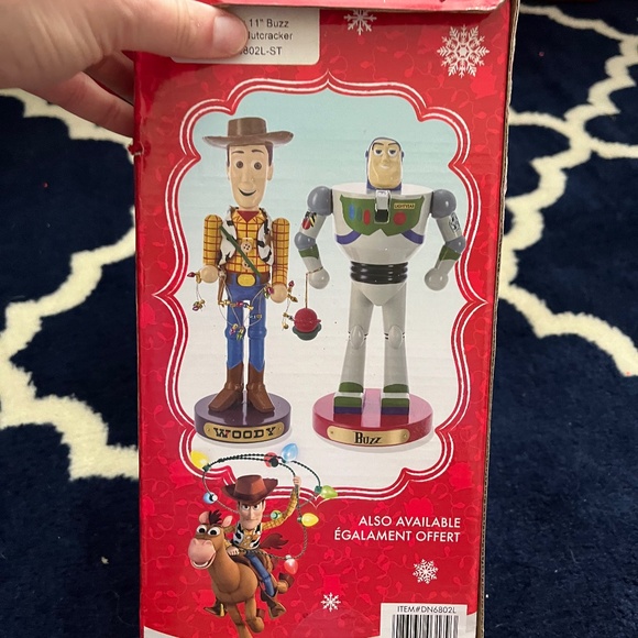 Disney | Holiday | Toy Story Woody And Buzz Lightyear Nutcrackers By ...